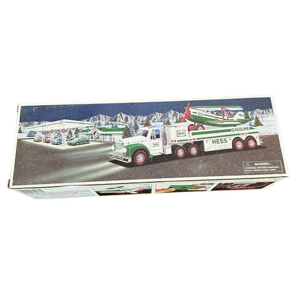 Hess | Toys | Hess Toy Truck And Airplane Vintage Nwt 202 White And ...